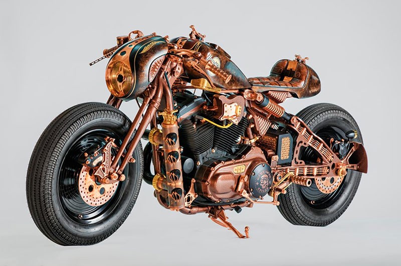 A Majestic Bike Made of Musical Instruments - Webike ThailandWebike ...