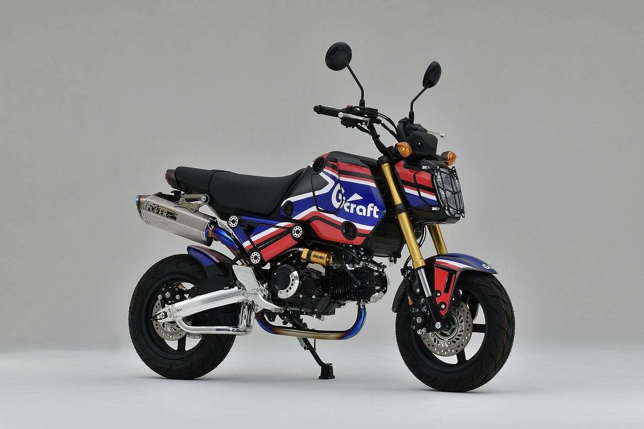 Honda GROM (MSX125) แต่งคัสตอมโดย แบรนด์ G-craft - Webike ...