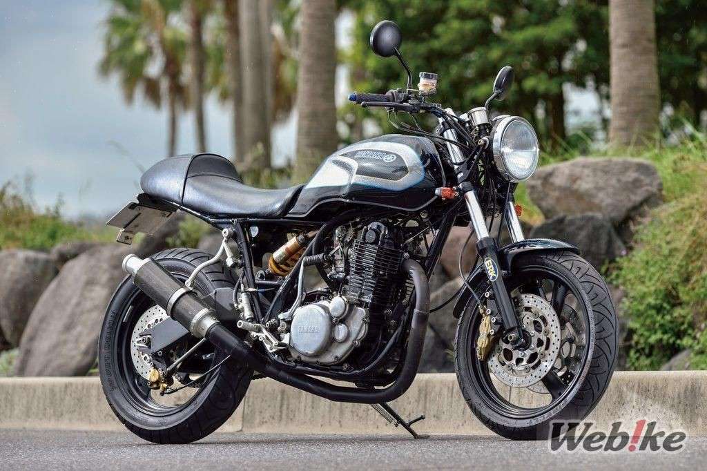 Yamaha SR400 คัสตอม โดย ENGINEERING KIYONAGA จากประเทศญี่ปุ่น | Webike ...