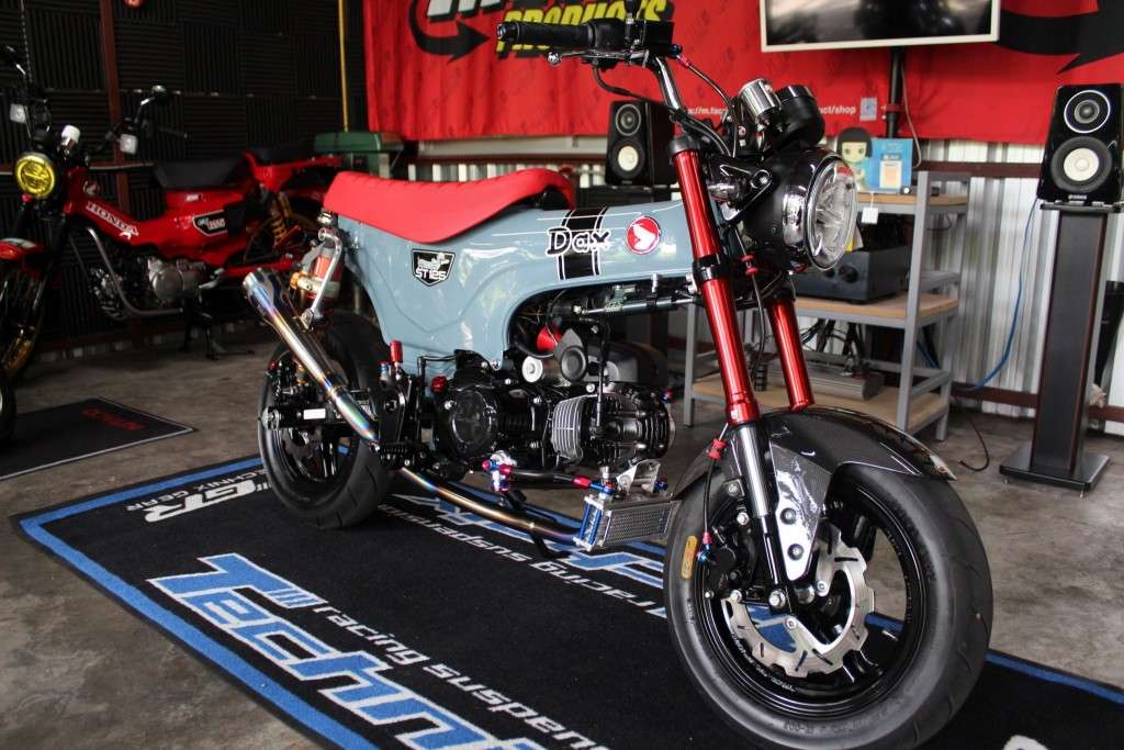 HONDA DAX125 ติดตั้งอะไหล่แต่งคัสตอมพรีเมี่ยมทุกชิ้น ของแต่งระดับเทพ ...