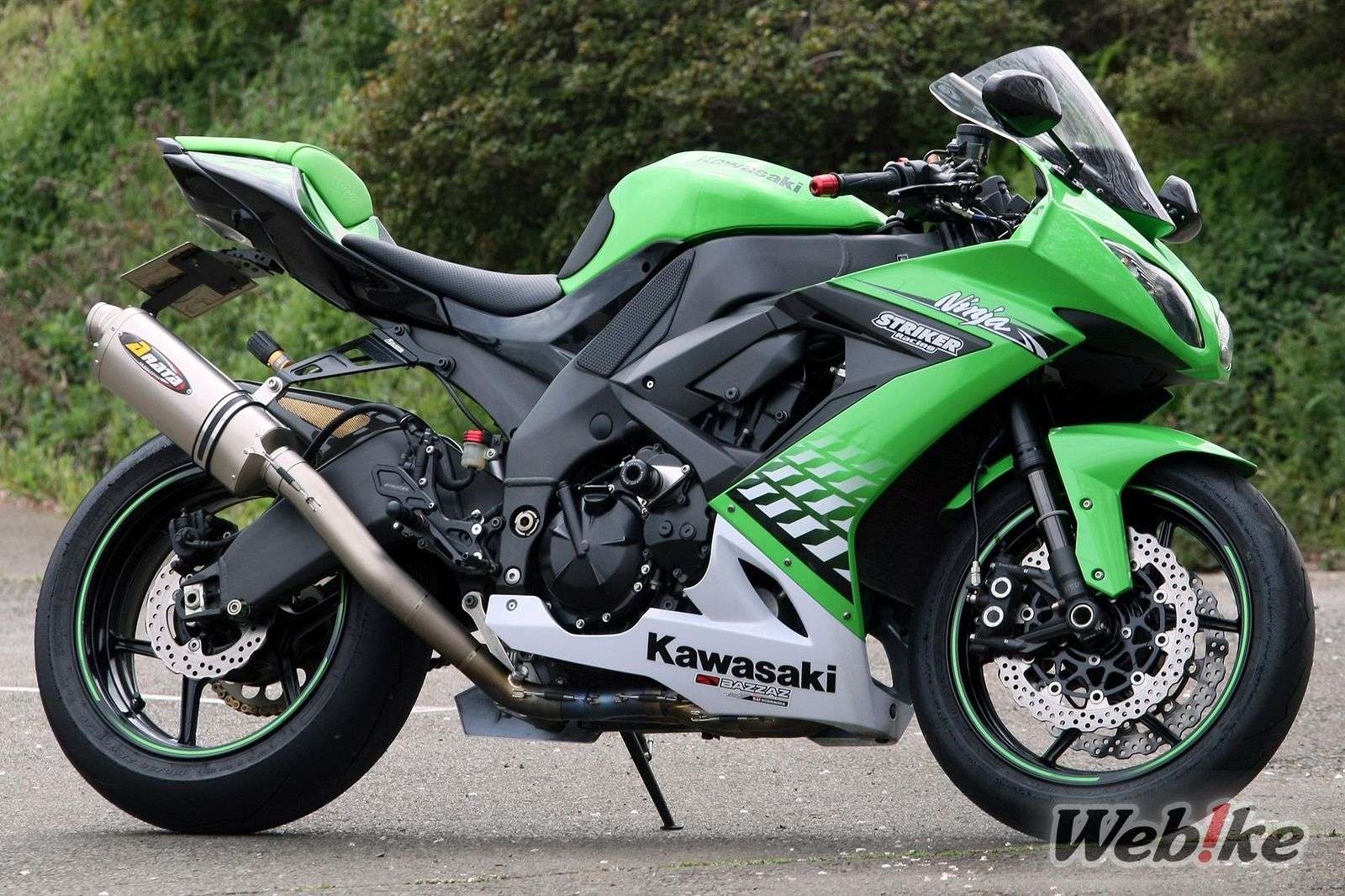 Kawasaki ZX-10R ซุูปเปอร์สปอร์ต คัสตอม โดยแบรนด์ STRIKER - Webike ...