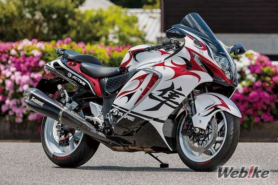 Suzuki HAYABUSA คัสตอมอะไหล่แต่งพร้อมทำลายสุดจ๊าบ โดย แบรนด์ ACTIVE ...