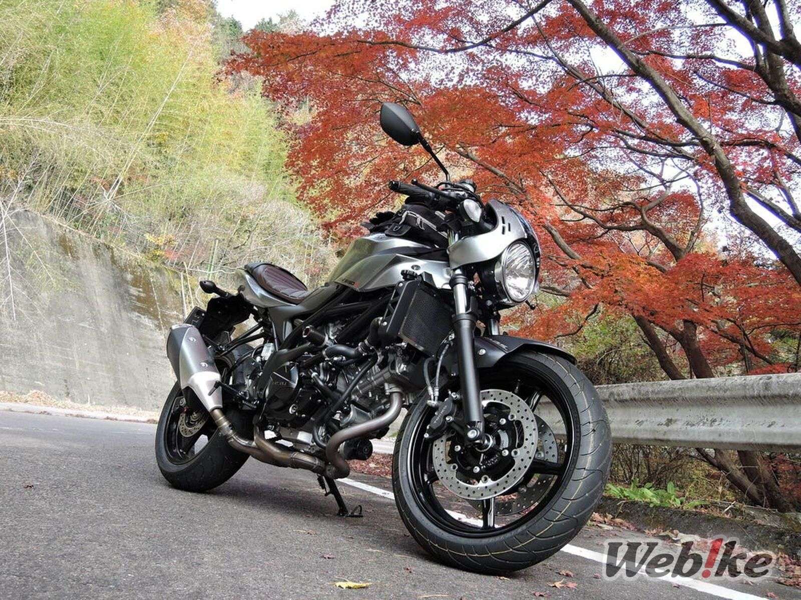 SUZUKI SV650X คัสตอมอะไหล่แต่งมารูปแบบสไตล์คาเฟ่ - Webike ...
