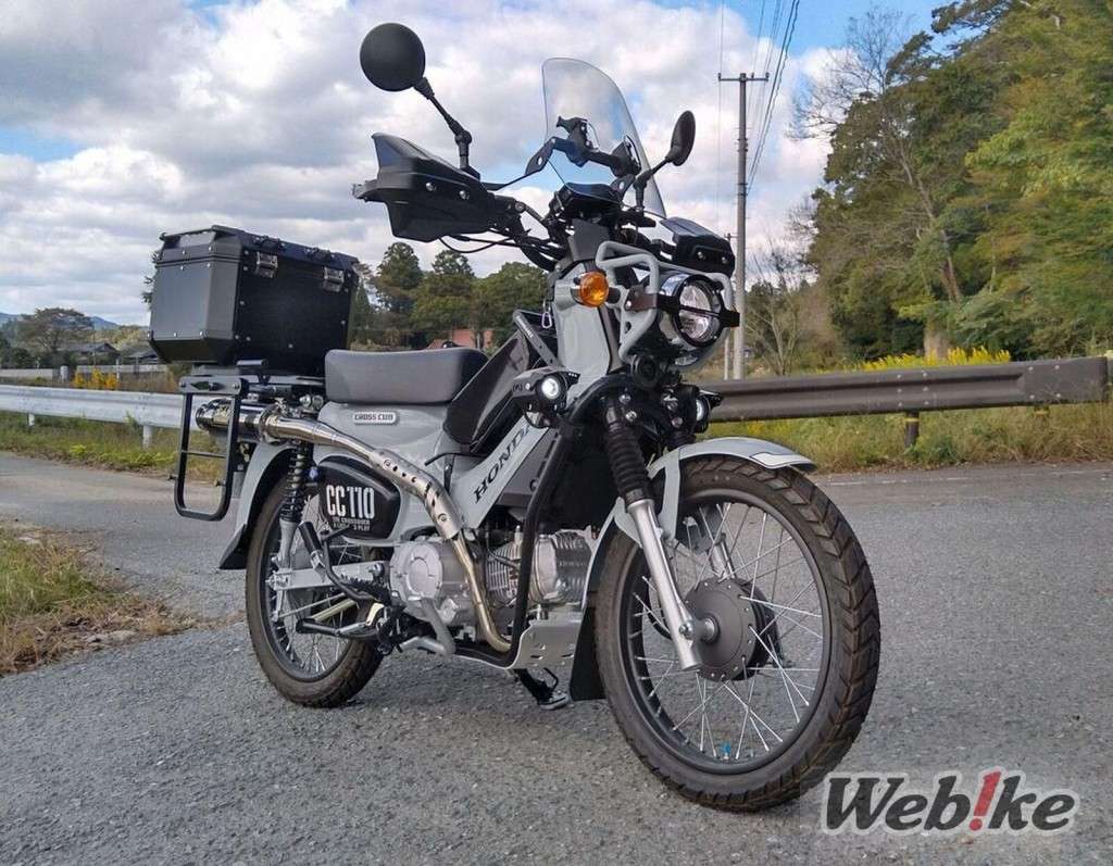 HONDA CROSS CUB 110 คัสตอมแต่งในสไตล์ทัวร์ริ่ง | Webike Thailand