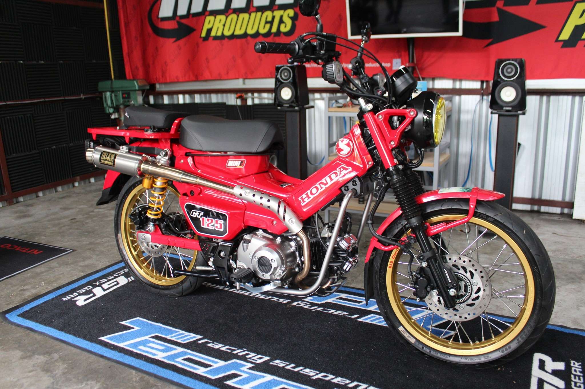 HONDA CT125 Hunter Cub ติดตั้งอะไหล่แต่งแท้จากญี่ปุ่นทั้งคัน โดย คุณอัน ...