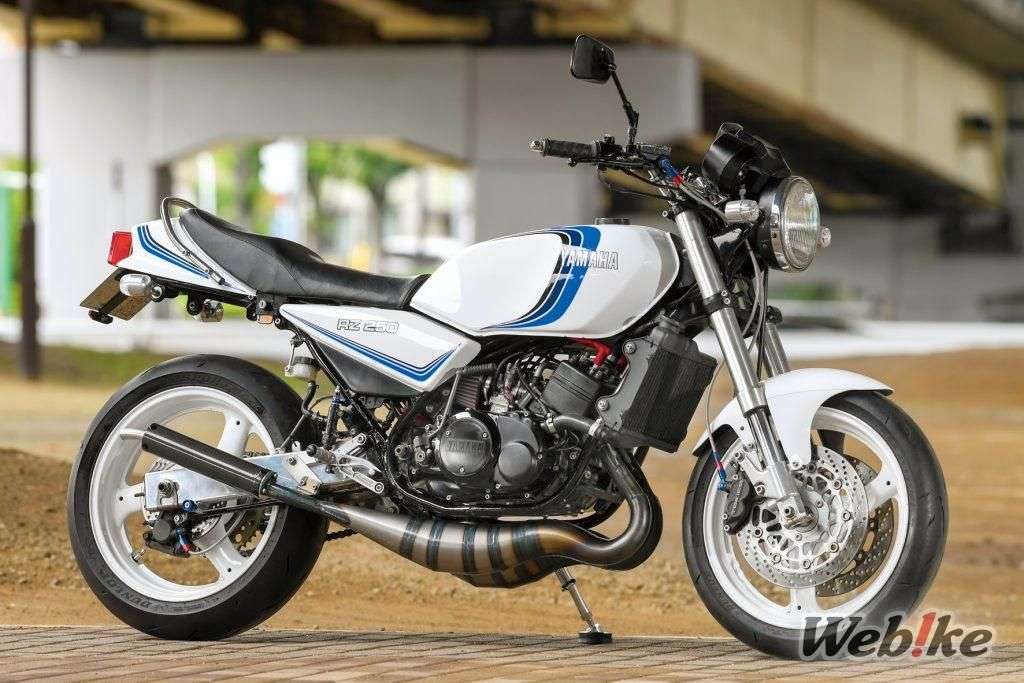 2 จังหวะ ที่มีเครื่องยนต์ที่ทรงพลังอย่าง Yamaha RZ250 Custom ปี 1980 สุดคลาสสิค - Webike ...