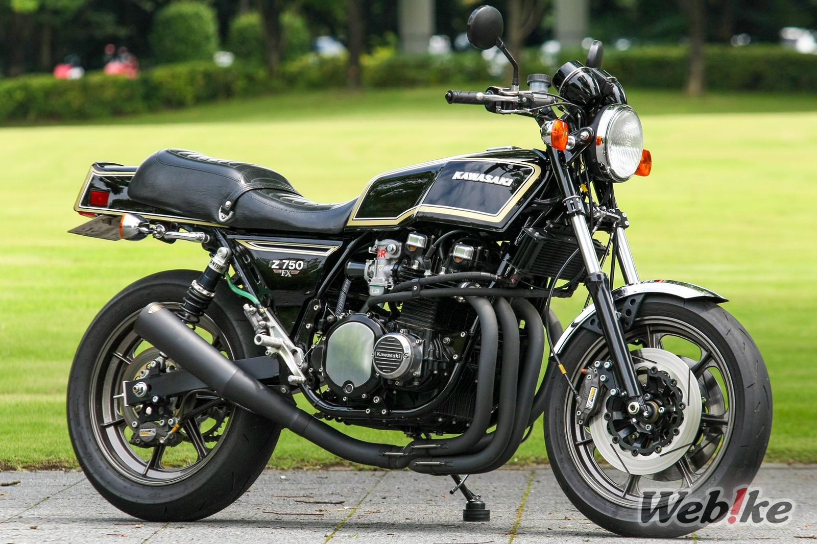 Kawasaki Z750FX คัสตอมโดย POWER BUILDER | Webike Thailand