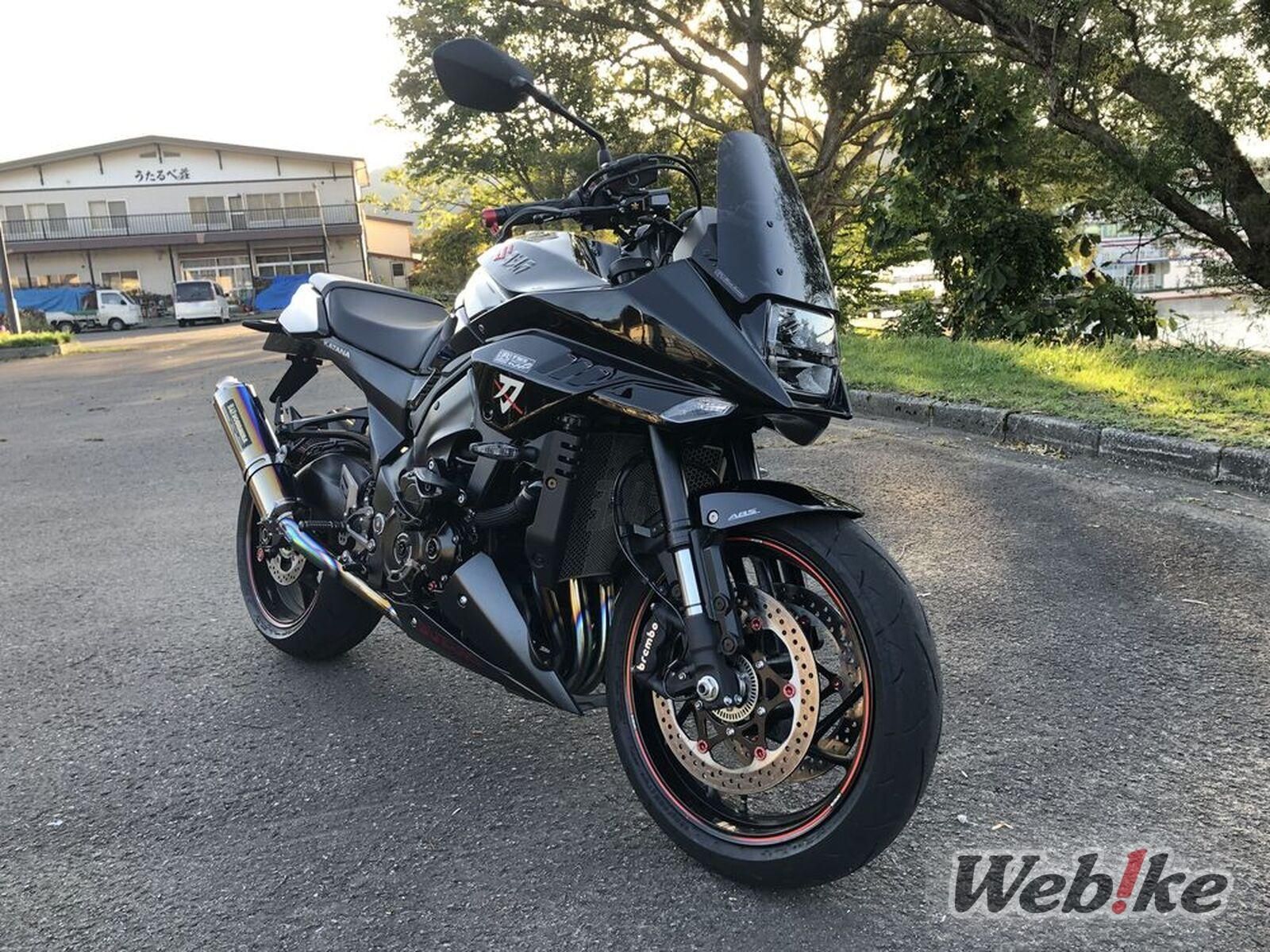 สุดยอดสตรีทไบค์ในตำนาน SUZUKI KATANA Custom - Webike ThailandWebike ...