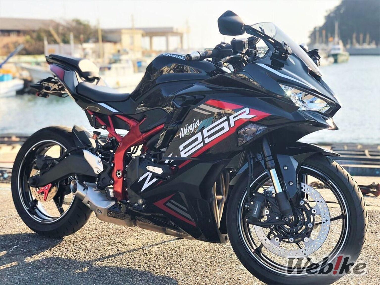 ที่สุดแห่งความเร้าใจ KAWASAKI ZX-25R Custom ที่มาพร้อมของแต่งแน่นๆ ...