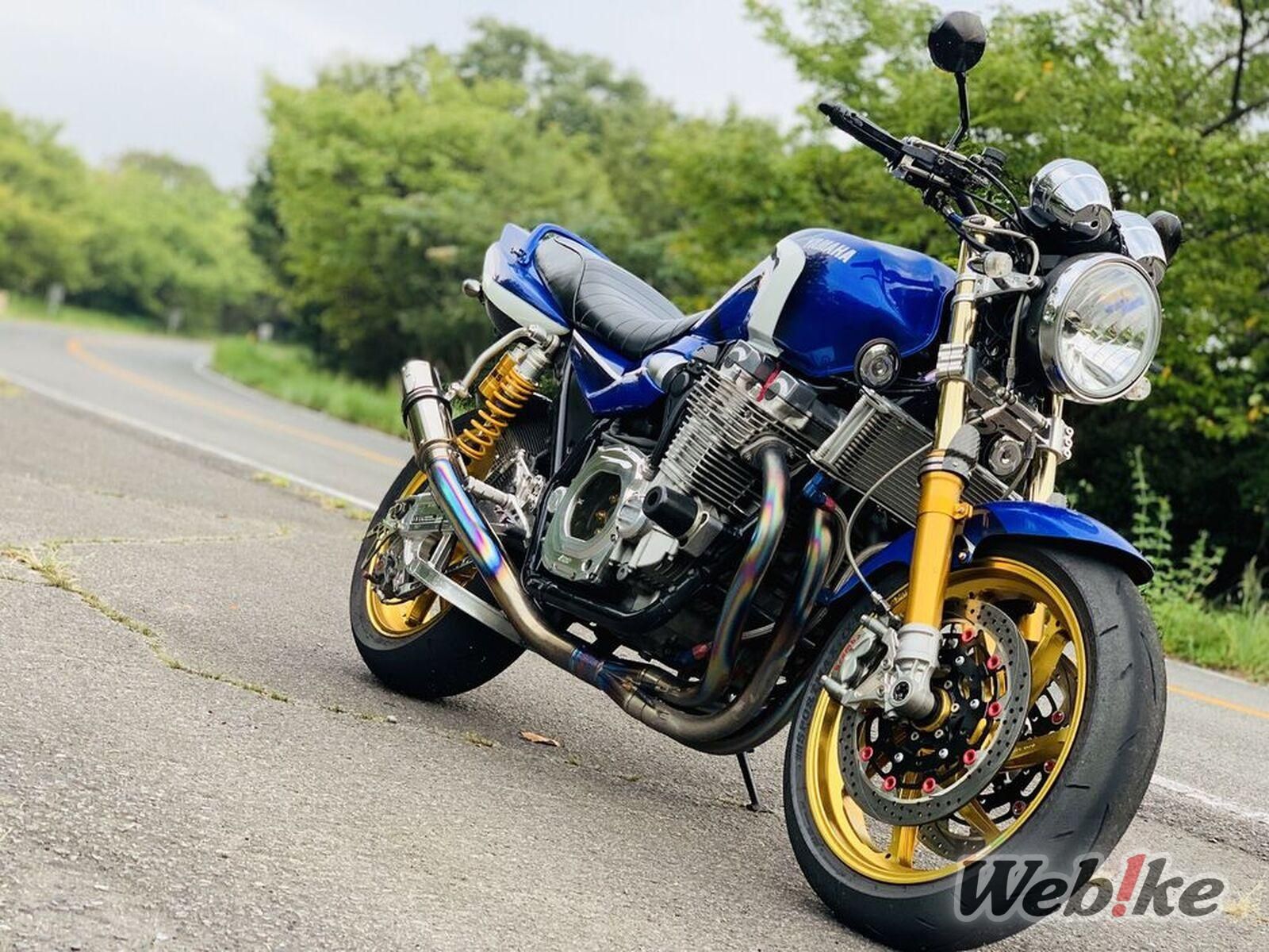 ทรงเรโทรสุดเท่ YAMAHA XJR1300 Custom | Webike Thailand