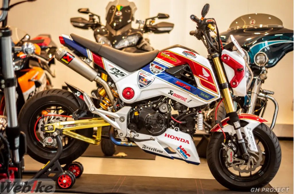 การดัดแปลง MSX125 HRC Edition Indonesia Custom Culture - Webike ...