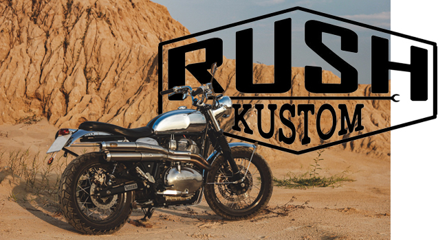หากคุณเป็นคนชอบงานคัสตอม สไตล์คลาสสิก ไม่ต้องไปหาที่ไหนแล้ว!! แนะนำเลย RUSH KUSTOM - Webike ...