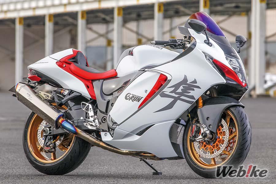 เพิ่มความสบายในรูปแบบสปอร์ตขั้นสุดยอด: SUZUKI Hayabusa Custom - Webike ...