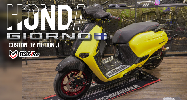 ของแต่งเป็นแสน!! กับ Honda GIORNO+ ที่คัสตอมโดย MOTION J - Webike ThailandWebike Thailand